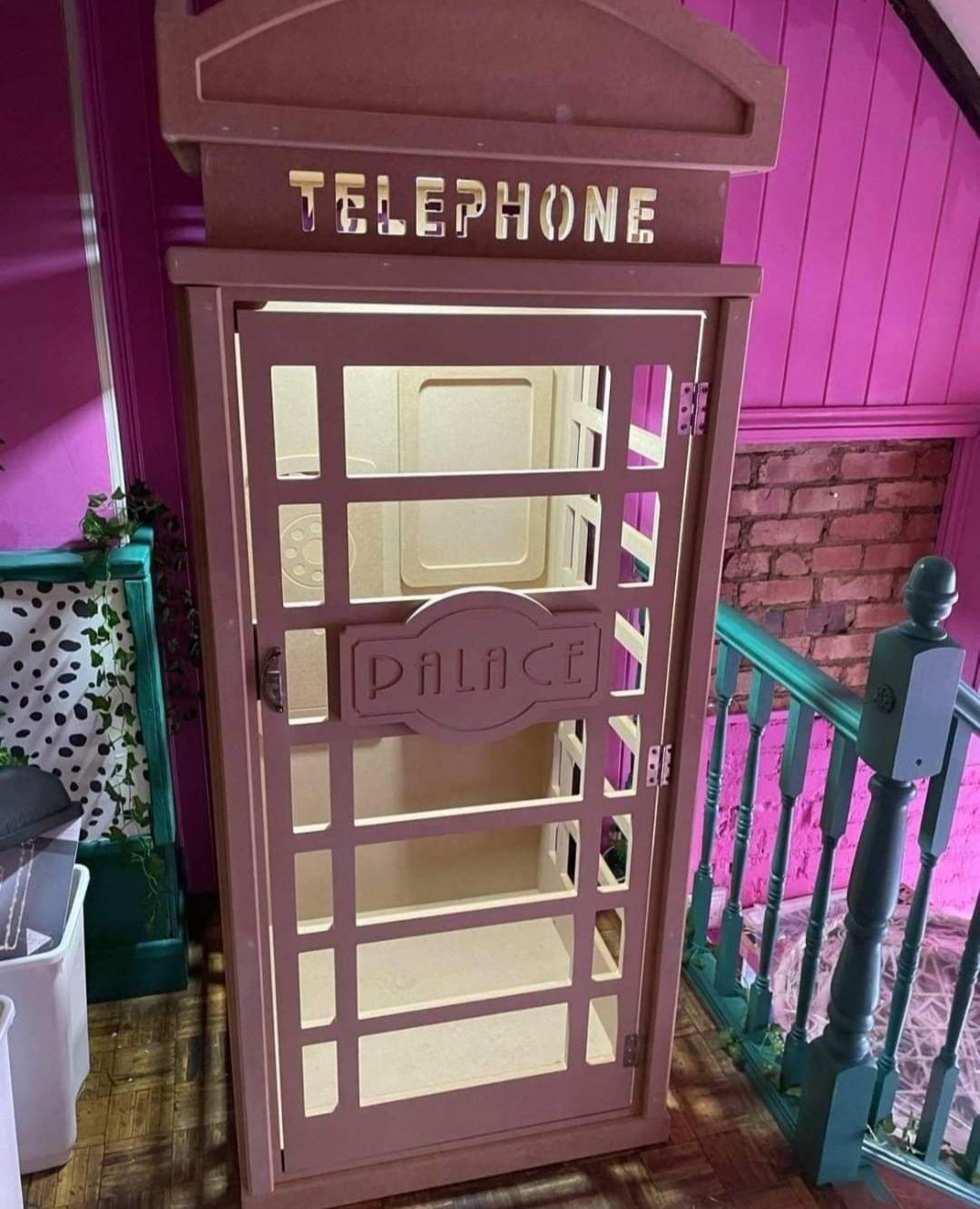 8ft Life Size Multifunctional Vintage Telephone Box Booth Event Photo ...